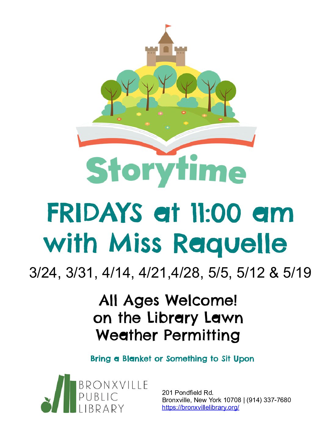 Storytime on the Library Lawn | BPL